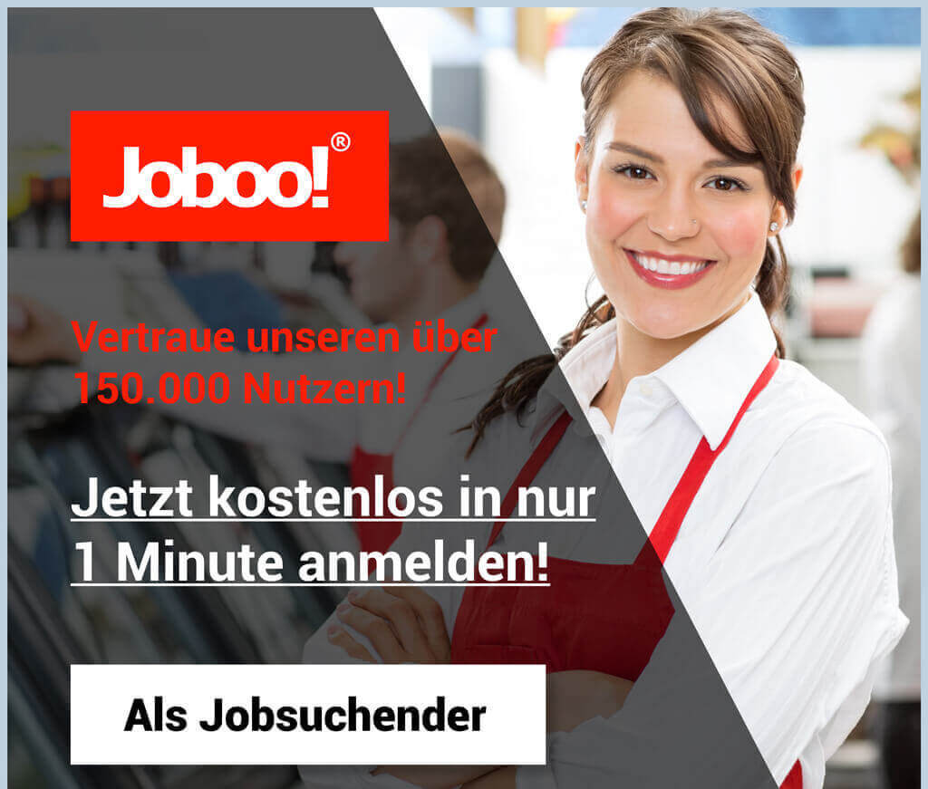 | Die schnellste Jobbörse JOBOO!®