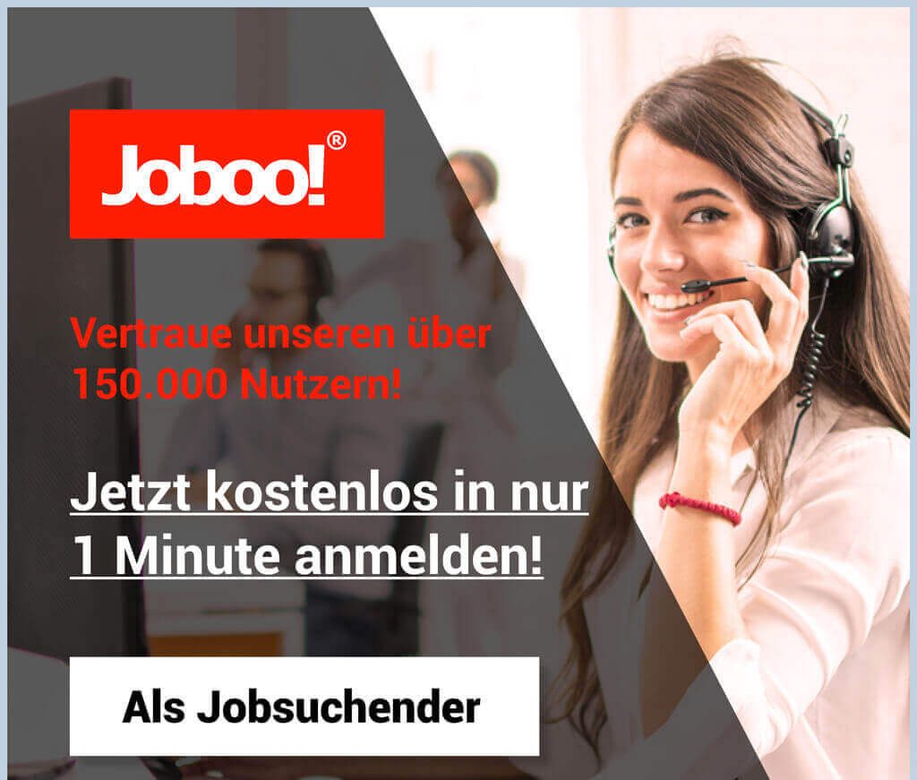 | Die schnellste Jobbörse JOBOO!®